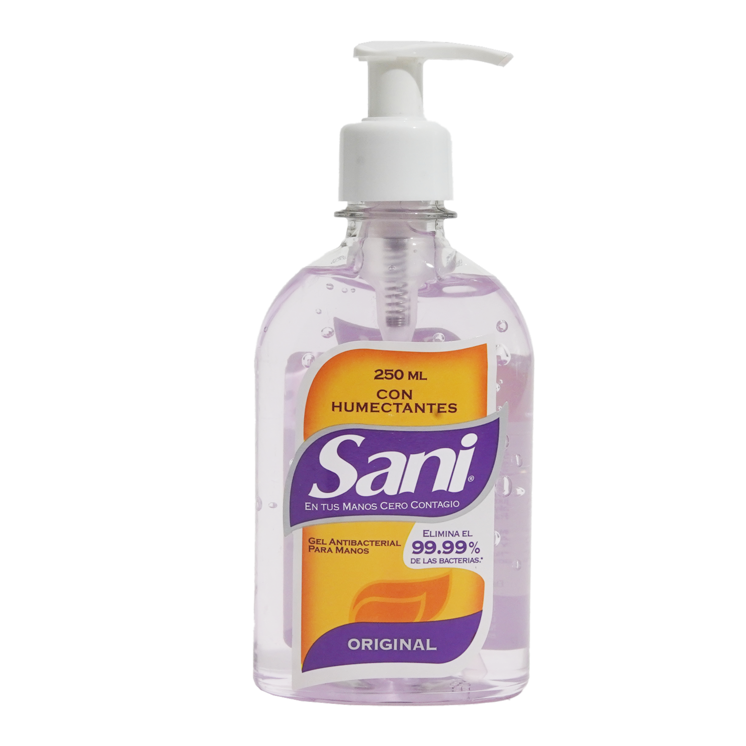 Gel Antibacterial De Manos Original SANI 250 Ml - Megamaxi