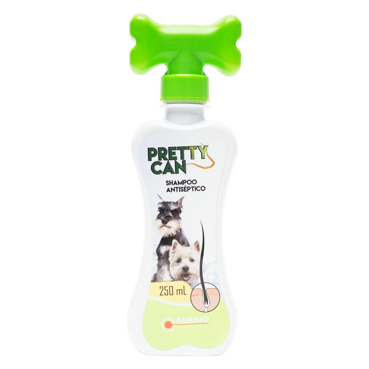 Shampoo Para Mascota Antiséptico PRETTY CAN 250 Ml - Megamaxi