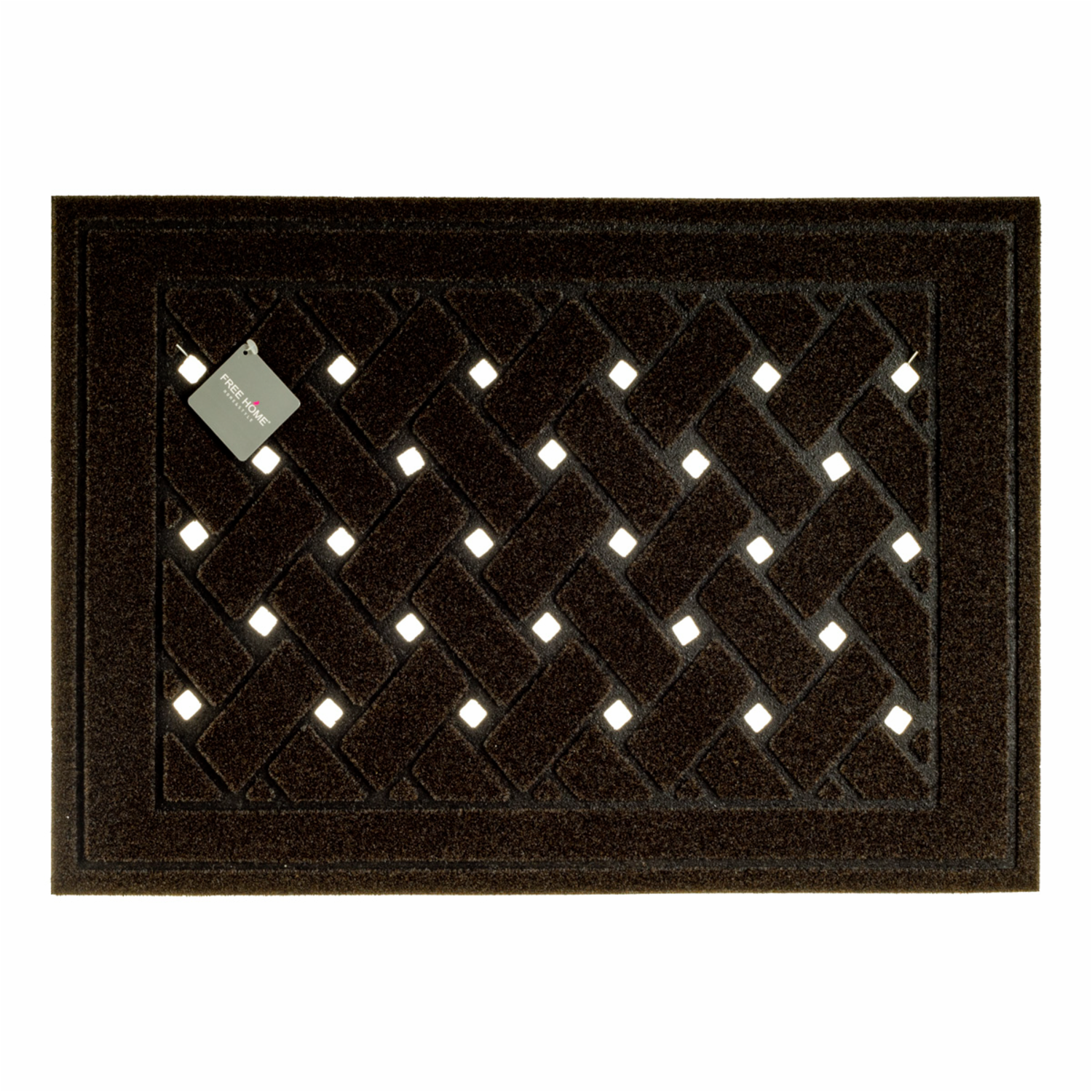 Rodapié Calado Gris Oscuro FREE HOME 40CMX60CM - Megamaxi